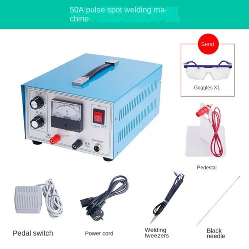 50A 450W Jewelry Welding Machine Spot Welder Electric Welding Tool Spot ...