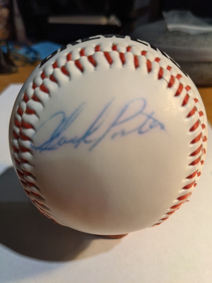 1992 MLB Milwaukee Brewers autographed baseball Paul Molitor & Chuck ...