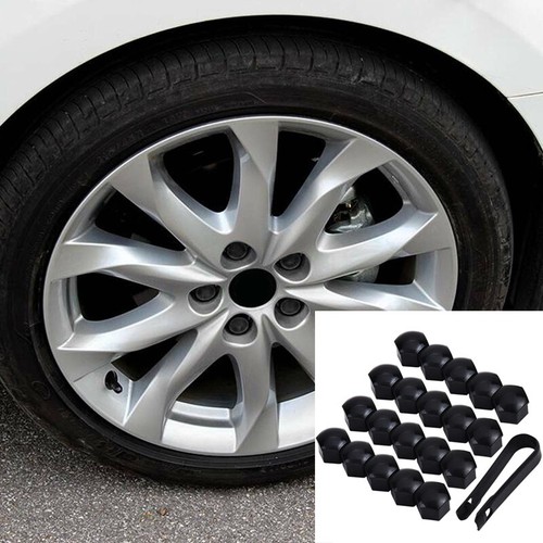 20Pcs 17mm Car Auto ABS Plastic Wheel Nut Bolt Tire Screw Cover Caps ...