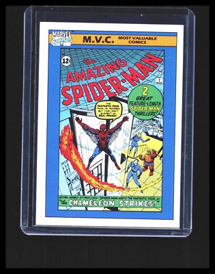 1990 Marvel Comics - M.V.C. Most Valuable Comics The Amazing Spider-Man ...