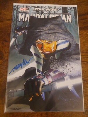 Star Wars: The Mandalorian Season 2 #5 MINT Signed by Mike Mayhew w ...