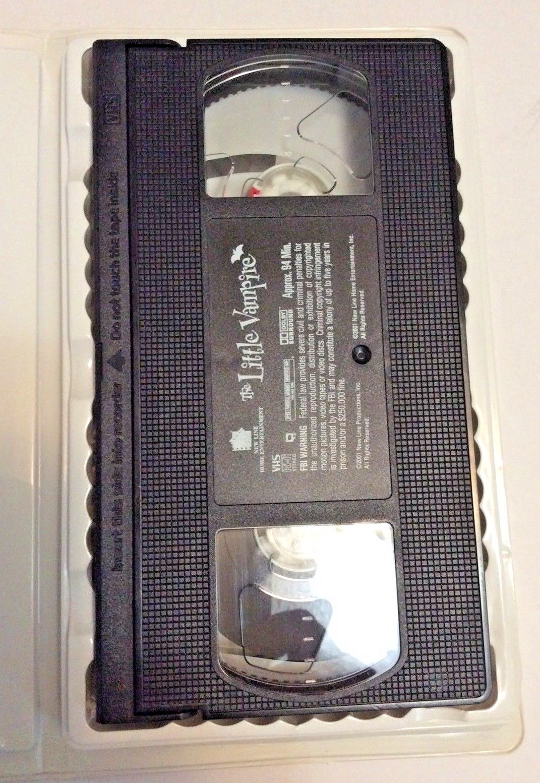 The Little Vampire (VHS, 2001, Clam Shell) Rollo Weeks Jonathan ...