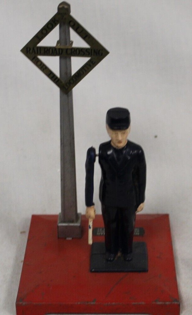 Lionel No. 1045 Flagman Postwar Model Railway Train Track side ...