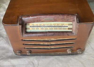 Philco 42-335 Tube Radio Powers Up - No Audio - Selling As-Is | eBay