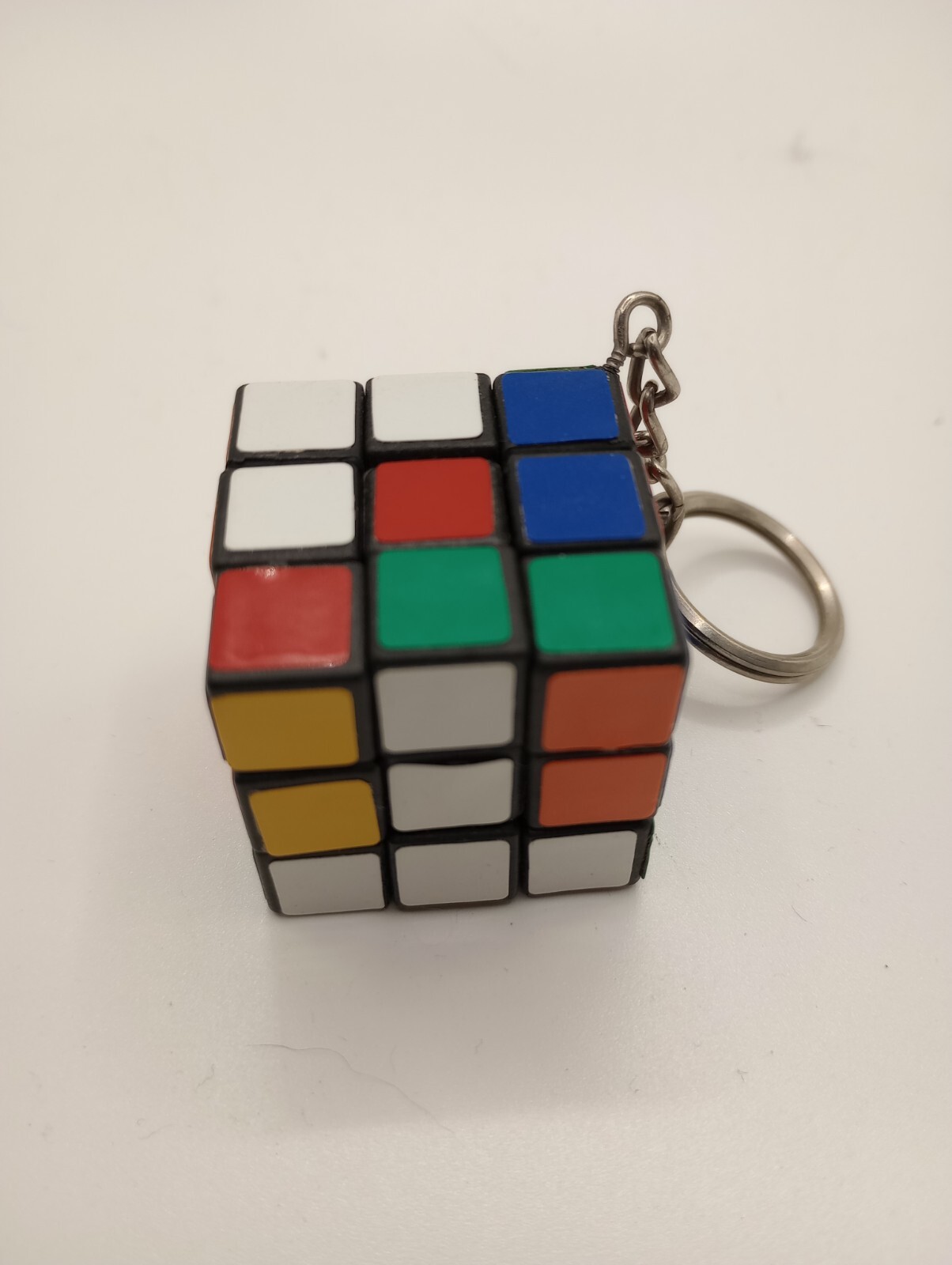 Vintage 1" Miniature Rubiks Cube Keychain 1980's! Great For Autistic ...