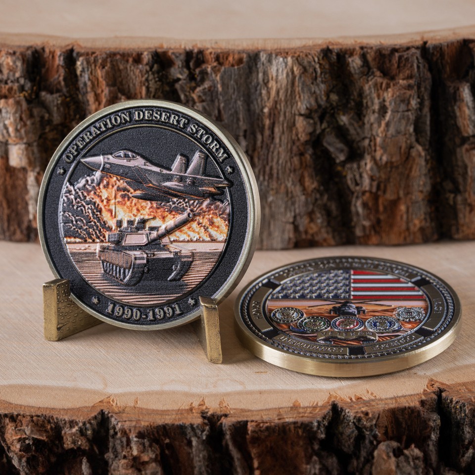 Operation Desert Storm Coin | eBay