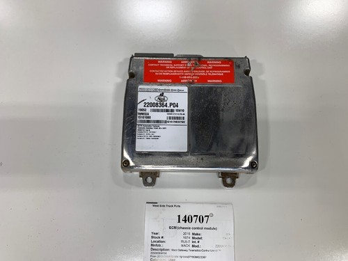 Mack Gateway Telematics Control Unit ECM 22008364P04 From 2016 CHU613 ...