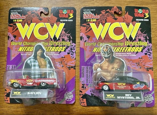 Racing Champions 1998 WCW 2 Car Lot/Rey Mysterio-Saturn | eBay