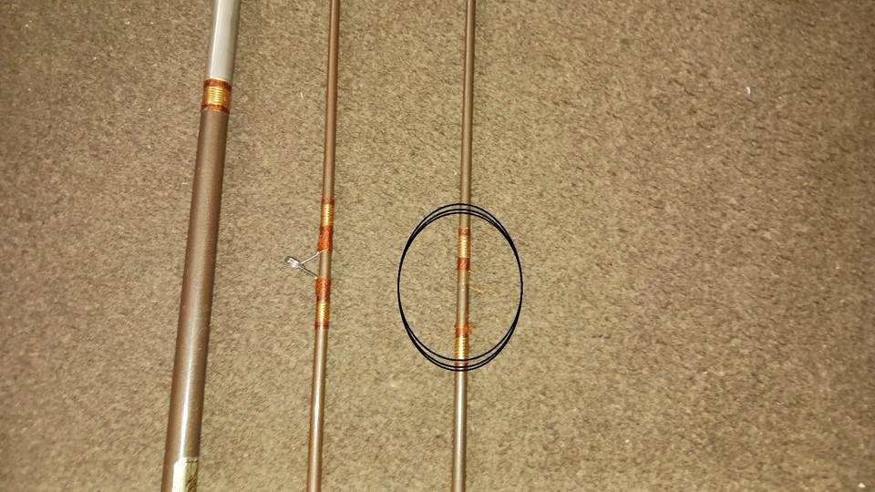 VINTAGE Abu Rod Caster Duett Zoom Fishing Rod 3 PCS 6' - 6.5' (2 top ...
