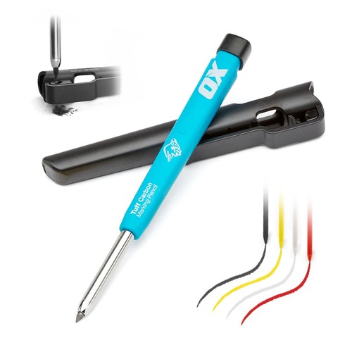 OX Tools Carpenter Pencils Pro Tuff Carbon Marking Pencil Mechanical ...