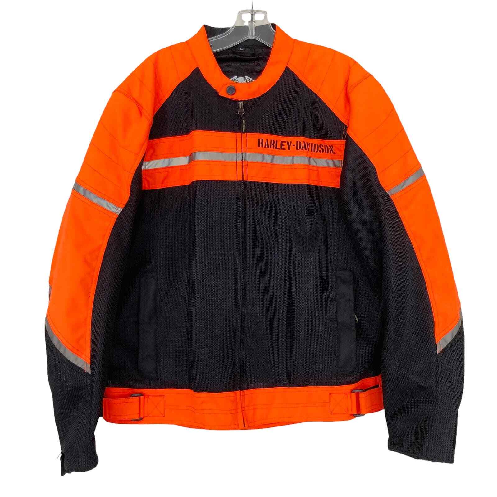 Harley Davidson Road Knight High Visibility Jacket Sz… - Gem