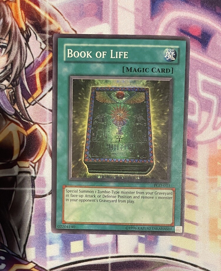 YuGiOh! TCG Book of Life Pharaonic Guardian PGD-033 Unlimited Super MP ...