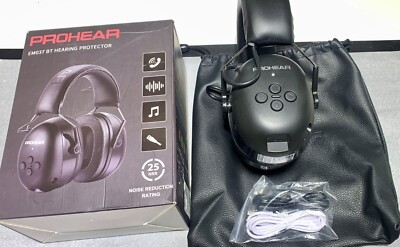 Prohear EM037 Bluetooth Hearing Protection Headphones New In Box | eBay