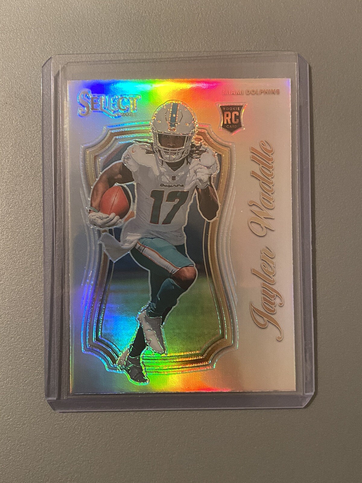 2021 Jalen waddle RC select certified insert silver #SCR-13 | eBay