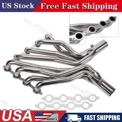 LS Tube 304 Headers Conversion Swap Kit For LS1 LS2 LS3 LS6 LS7 Chevy ...