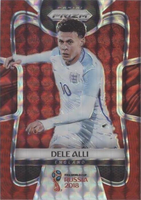 2018 Panini Prizm World Cup - Dele Alli #66 Red Mosaic Prizm for sale ...