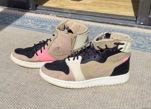 Nike Air Jordan 1 Rebel XX UT Utility Pack Tan/Pink Women's Sz 9 | eBay