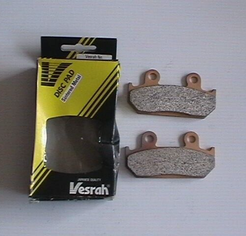 BRAKE PADS VESRAH JL HONDA CBR250 VFR400 CBR600 CB350 CB450 XRV750 EBC ...