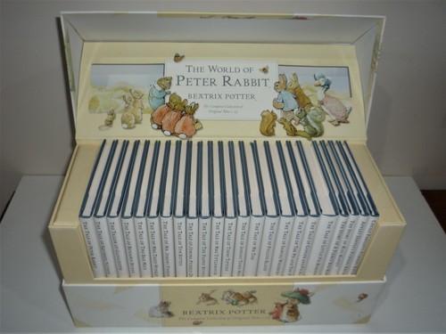 BOXED SET THE WORLD OF PETER RABBIT BY BEATRIX POTTER ORIGINAL TALES 1 ...