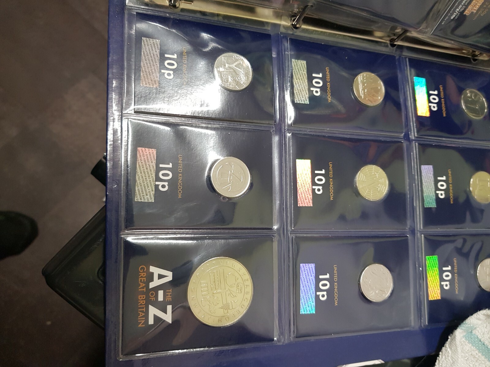 2018 A-Z Alphabet 10p Coin Collection - Full Set+Album - Royal Mint ...