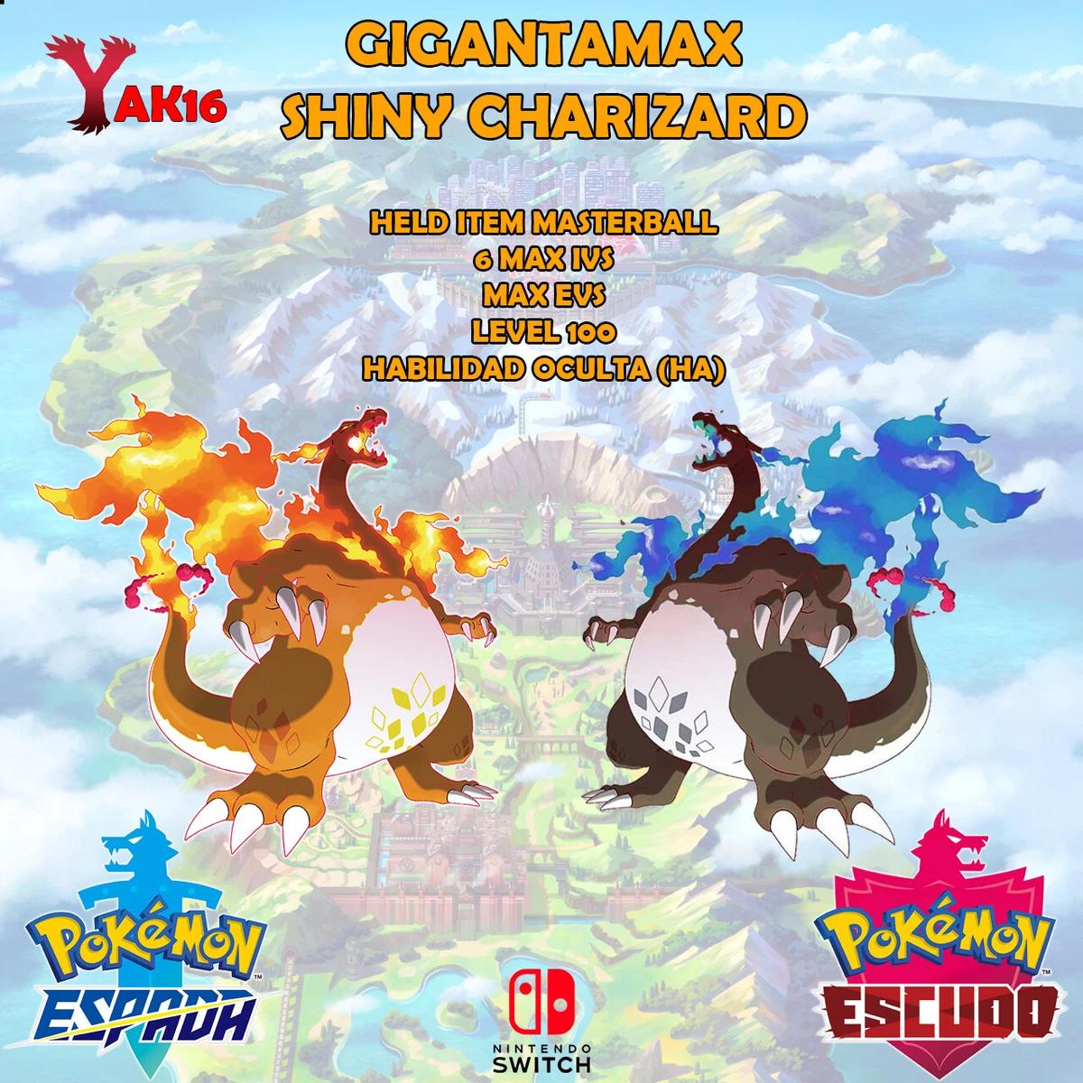 Pokemon Shiny Charizard