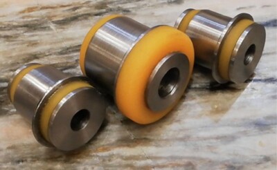 Hummer H3 Front Differential Bushings Set (3) Long Life Soft Polyurethane