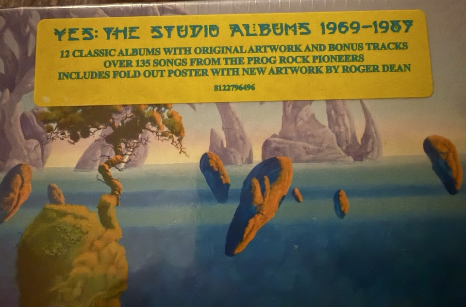 Yes the Studio Albums Box Set 1969-1987, 13 CDs Plus 62 Bonus Tracks ...