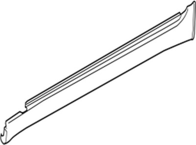 75851-50905 Toyota Moulding, rocker panel, rh 7585150905, New Genuine ...