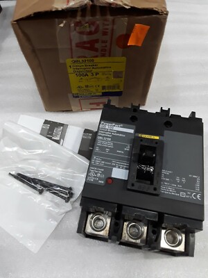 QBL32100 SQD 100AMP 240V 3POLE NEW | eBay