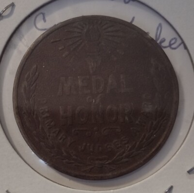 Metal Of Honor Of Primary Judges Metal Award Token | eBay