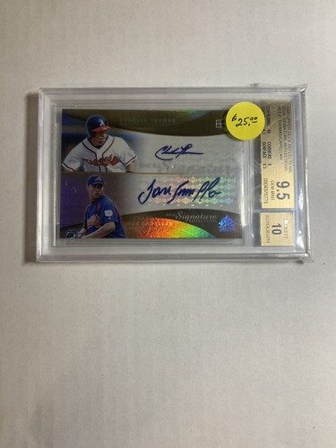 2005 Upper Deck Reflections - Dual Signature Reflections Jose Capellan, Ian Snell #ISJC (AU) for ...