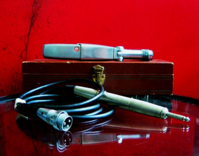 Vintage 1953 Shure 315 Ribbon microphone w accessories Low Z SM33 330 ...