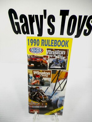 1990 NHRA Rule Book | eBay