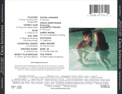 ORIGINAL SOUNDTRACK CRUEL INTENTIONS NEW CD 724384717421| eBay
