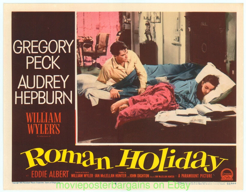 Audrey Hepburn Roman Holiday Poster