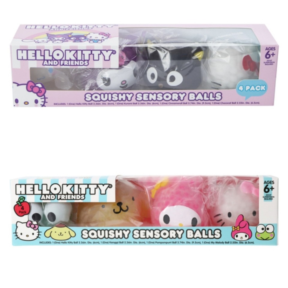 Hello Kitty & Friends Sensory Squishies 8 PC Set | eBay