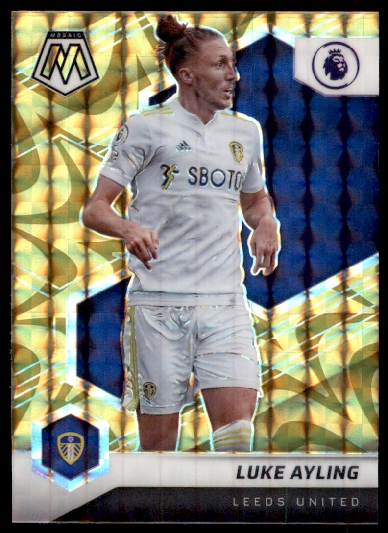 2021 Mosaic EPL Gold Reactive Luke Ayling Leeds United #196 | eBay