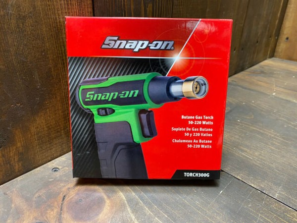 Snap-on Butane Gas Torch - Green (TORCH300G) for sale online | eBay