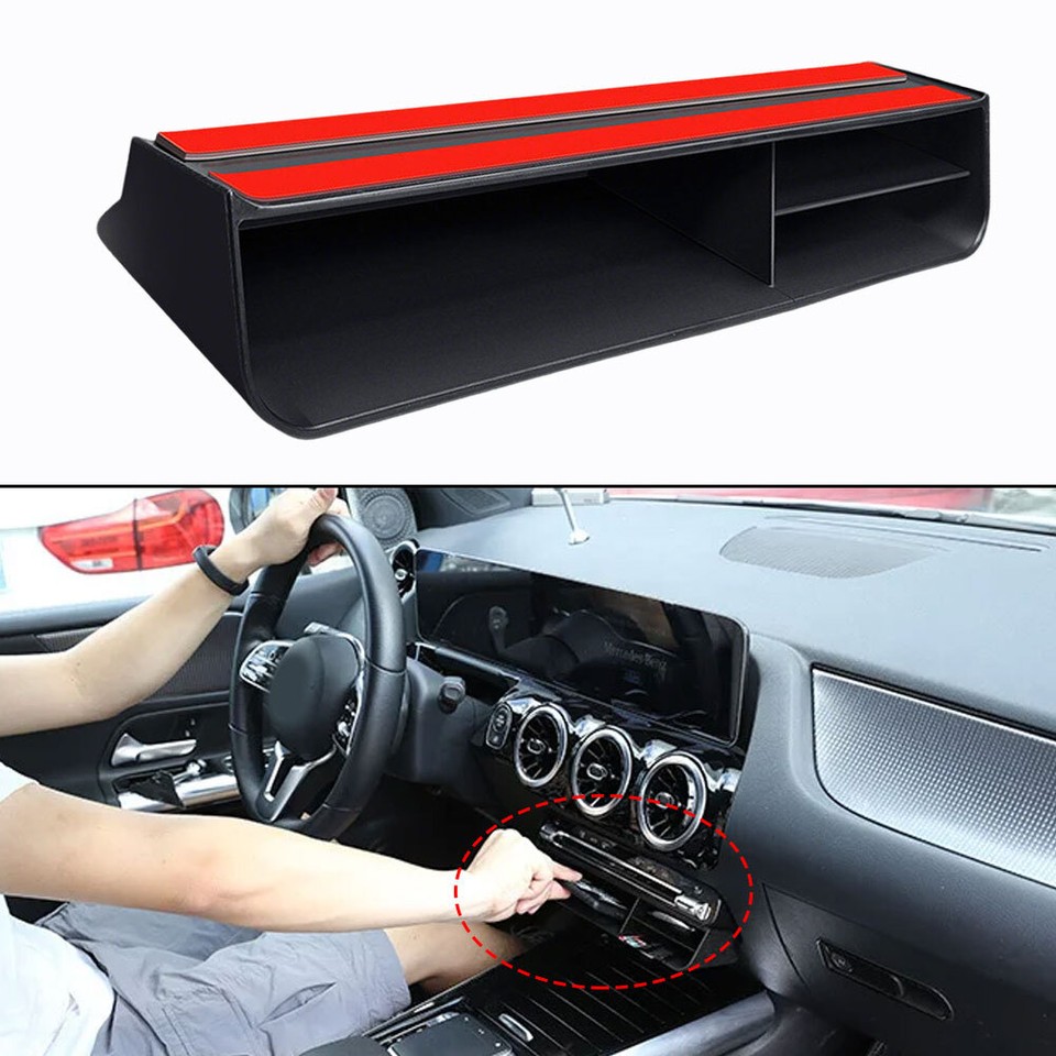 Vehicle Car Central Control Storage Box Trims Parts For Mercedes Benz ...
