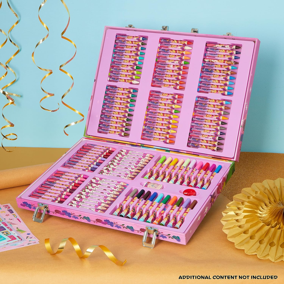 Valigetta Colori per Bambini - Kit 130 + Pastelli a Cera Matite ...