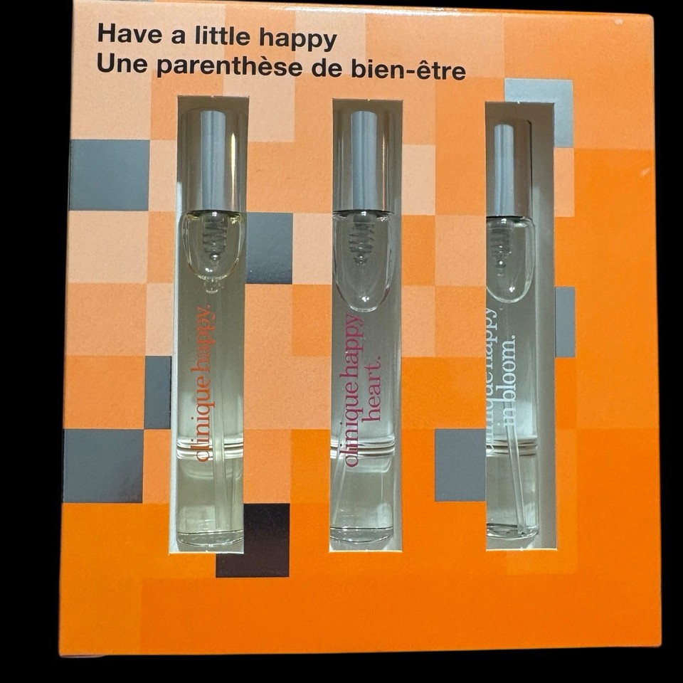 Clinique Have a Little Happy 3 Piece Perfume Set for Women NIB ...