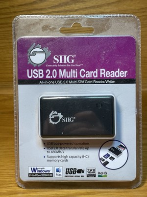 SIIG All-in-one USB 2.0 Multi-Slot Card Reader | eBay