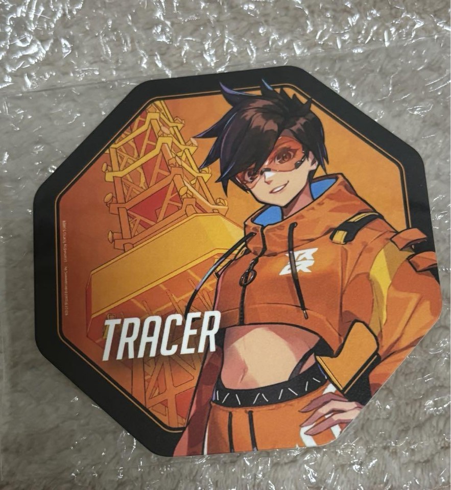 Overwatch Red Tokyo Tower Bonus Coaster Original Illustration Tracer | eBay