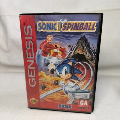 Sonic The Hedgehog Spinball / Pinball SEGA Genesis Game Complete | eBay