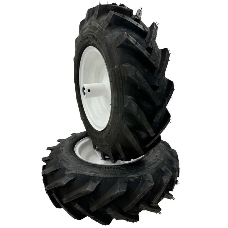 4.80x4-8 Tiller Wheel Set - Left & Right - 1" Axle | eBay