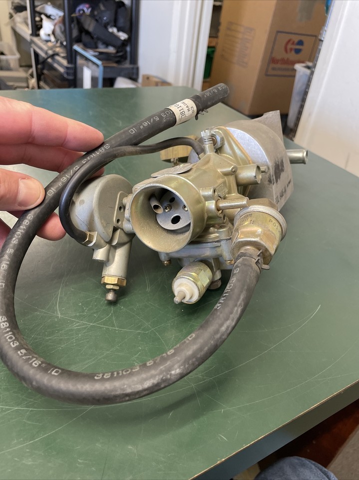 Ford VSG 411 413 Carburetor Zenith 145093A Adapter E8JL-9485-AA Skyway ...