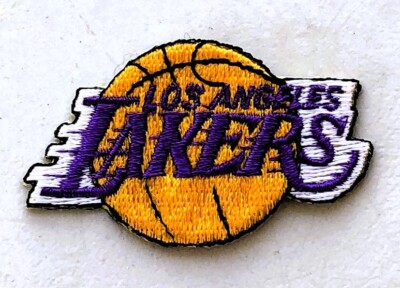 VINTAGE ONE LOS ANGELES LAKERS NBA IRON ON PATCHES 2 1/2" | eBay