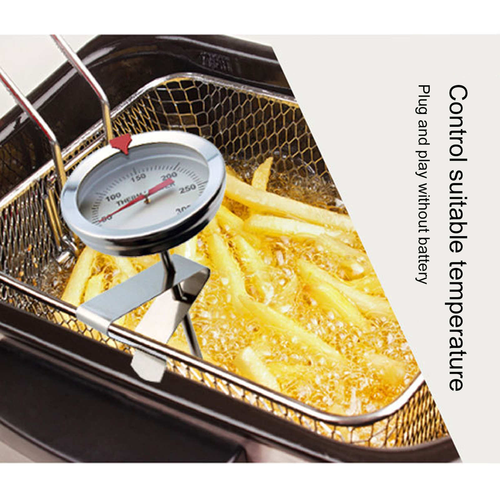 Temperature Tester Convenient Quick-measuring Meat Pastry Fried Food ...