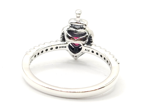 PANDORA Disney Sterling Silver Villains Evil Queen Ring sz 6 193422C01 ...