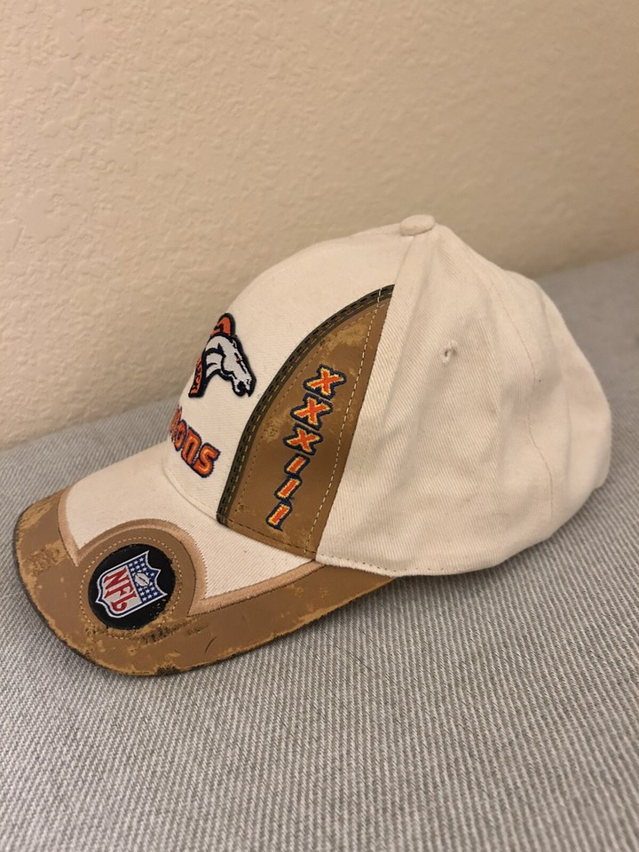 DENVER BRONCOS 1999 Super Bowl XXXIII Champions Adjustable Cap Hat NWOT ...